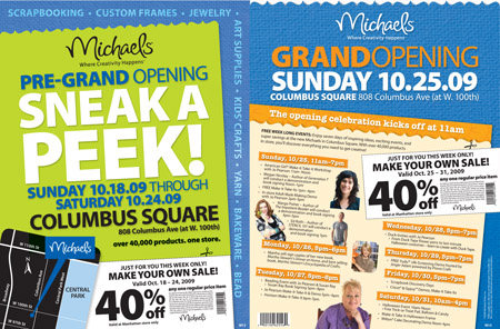 Michaels Takes Manhattan! « Generation T